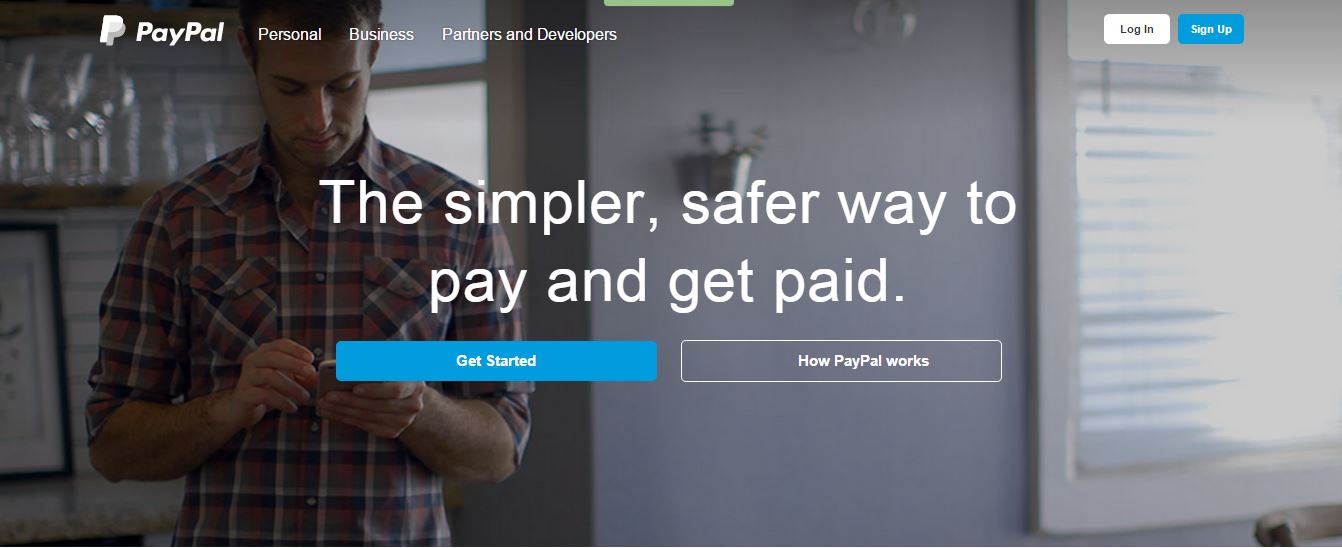 Paypal - How to signup for a new PayPal personal account 2015