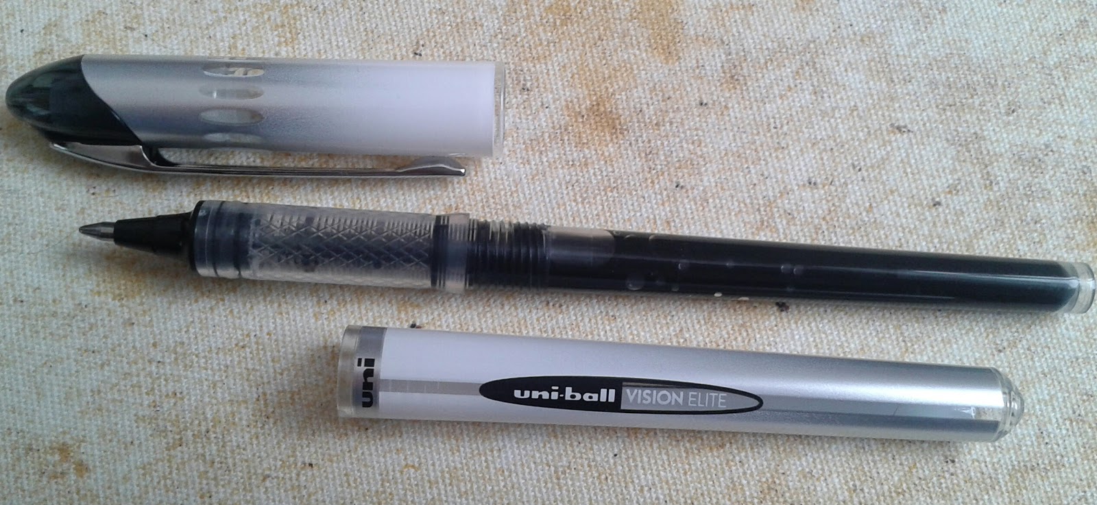 Pen Collection geekery: Uni-ball Vision Elite Liquid Ink Rollerball