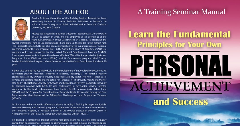 Personal achievement book cover | Mnani Brain Arts