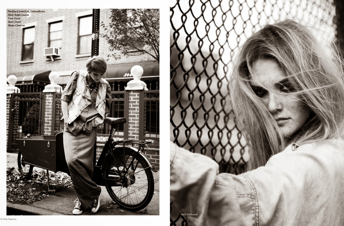 MAJOR MODEL WOMEN: Brooke Register for Atlas Magazine shot by Ricardo Urroz