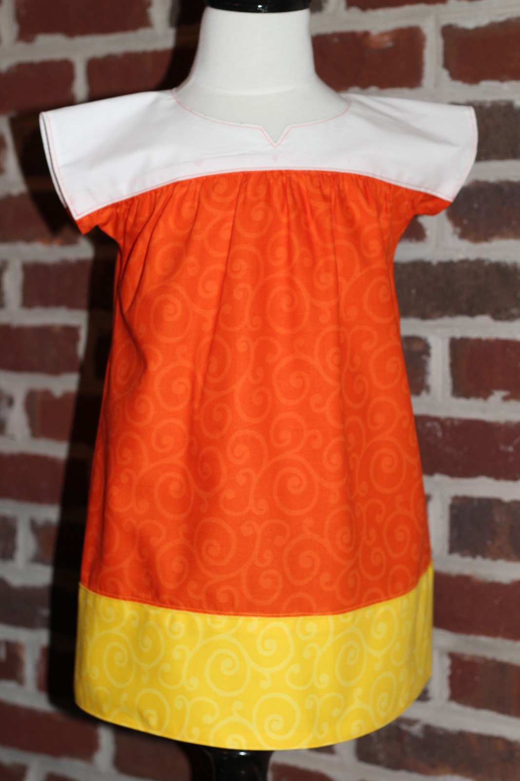 Not Sew Plain Oliver S Ice Cream Candy Corn Dress