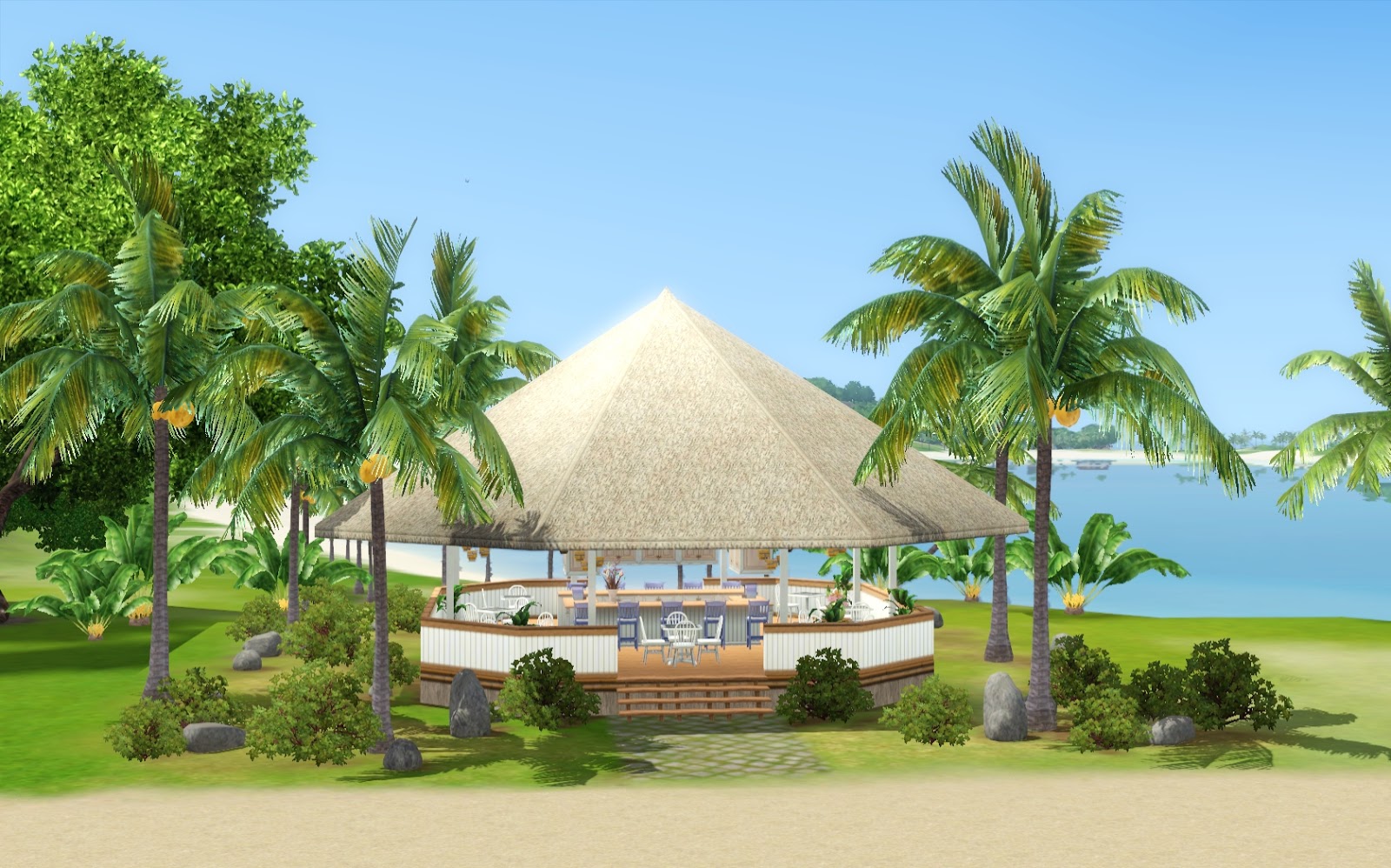 Summer's Little Sims 3 Garden: Sunlit Tides List of Community Venues