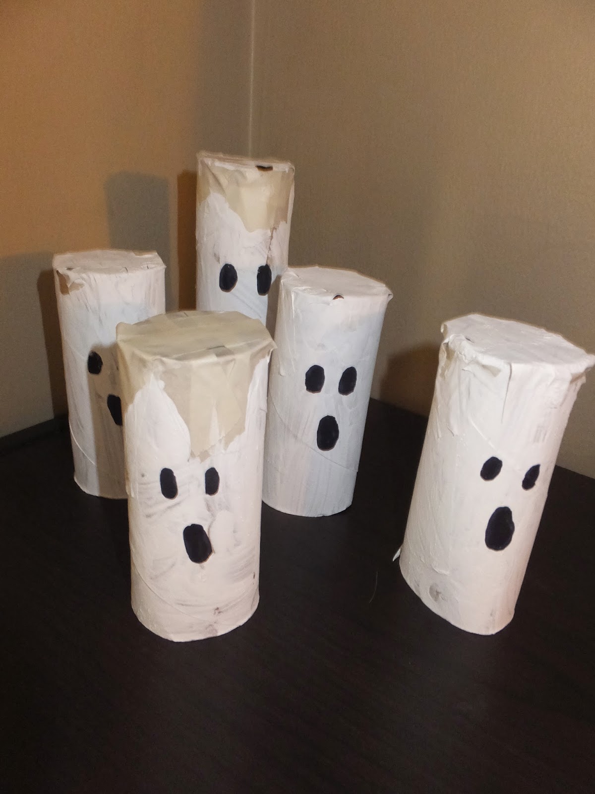 Toilet Paper Roll Ghost Craft at Oliver Lake blog