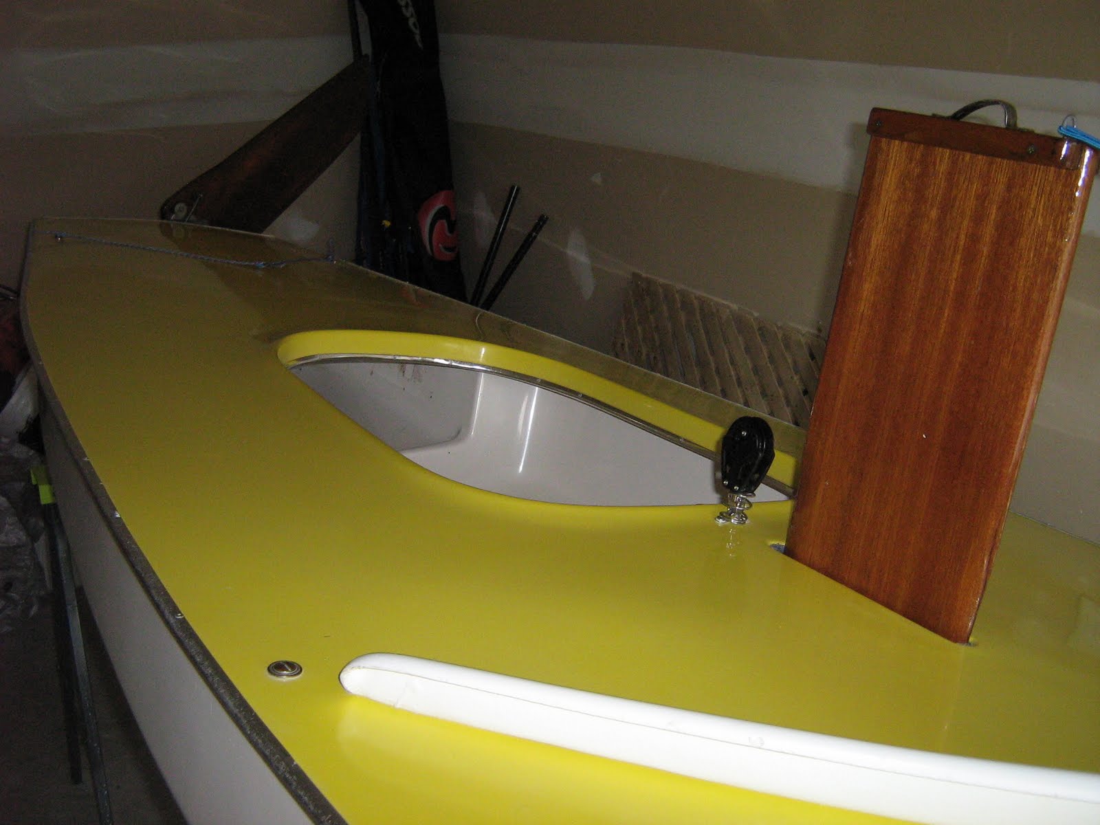 Classic Sunfish Sailboat: Sunfish Daggerboard Cord & Trunk Carpet