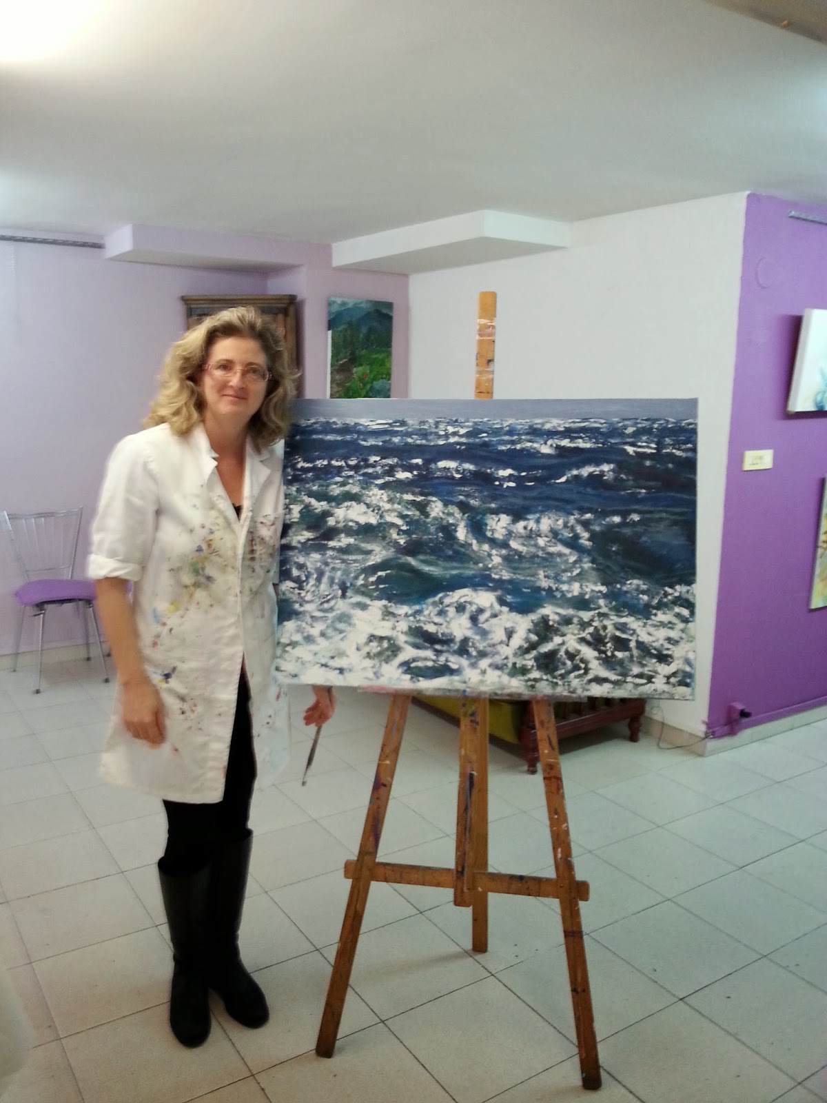 Pinturas en acrilico de Celia Castillo: BIOGRAFIA