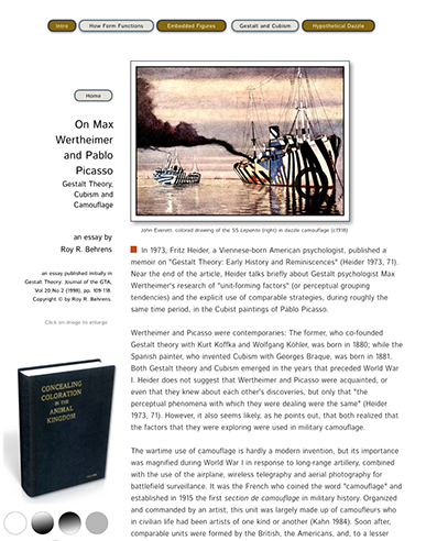 C A M O U P E D I A: Gestalt Theory | Cubism, Camouflage and Design