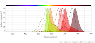 the visible spectra of cyanine dyes experiment