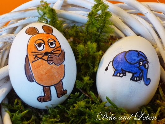 Deko und Leben: Ostern mit der Maus