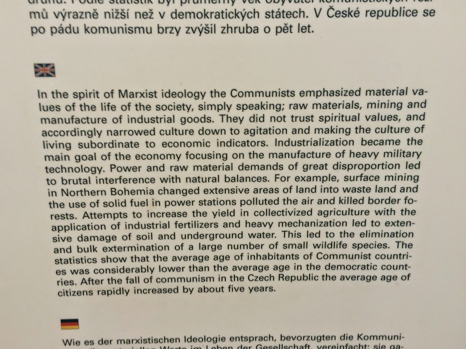 Things Have Changed: Museum of Communism