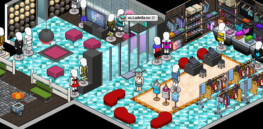 Jornal Habbolinha: Compras no Habbo