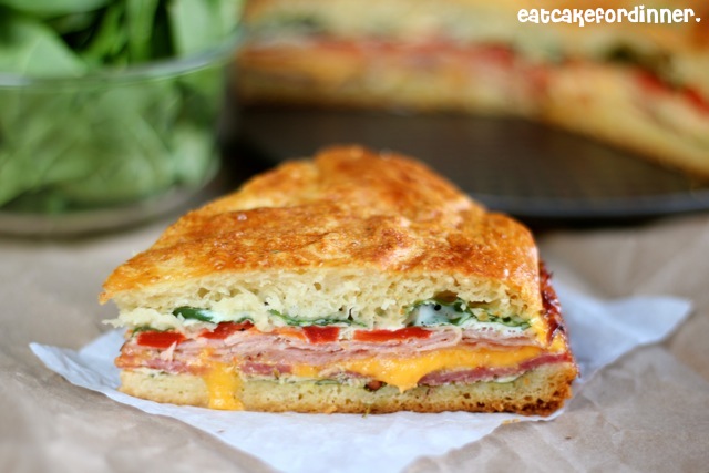 Eat Cake For Dinner: Baked Italian Sandwich