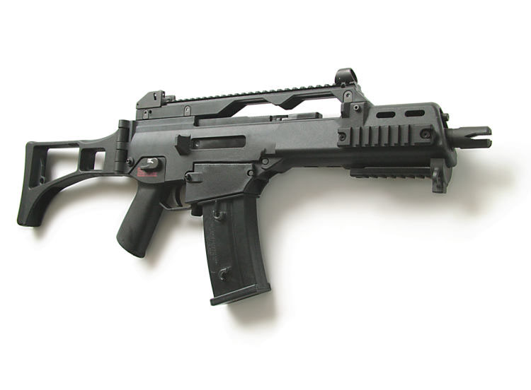 BA6 Independant Study: G36C Rifle Render