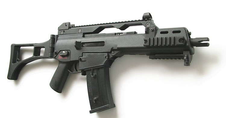 BA6 Independant Study: G36C Rifle Render