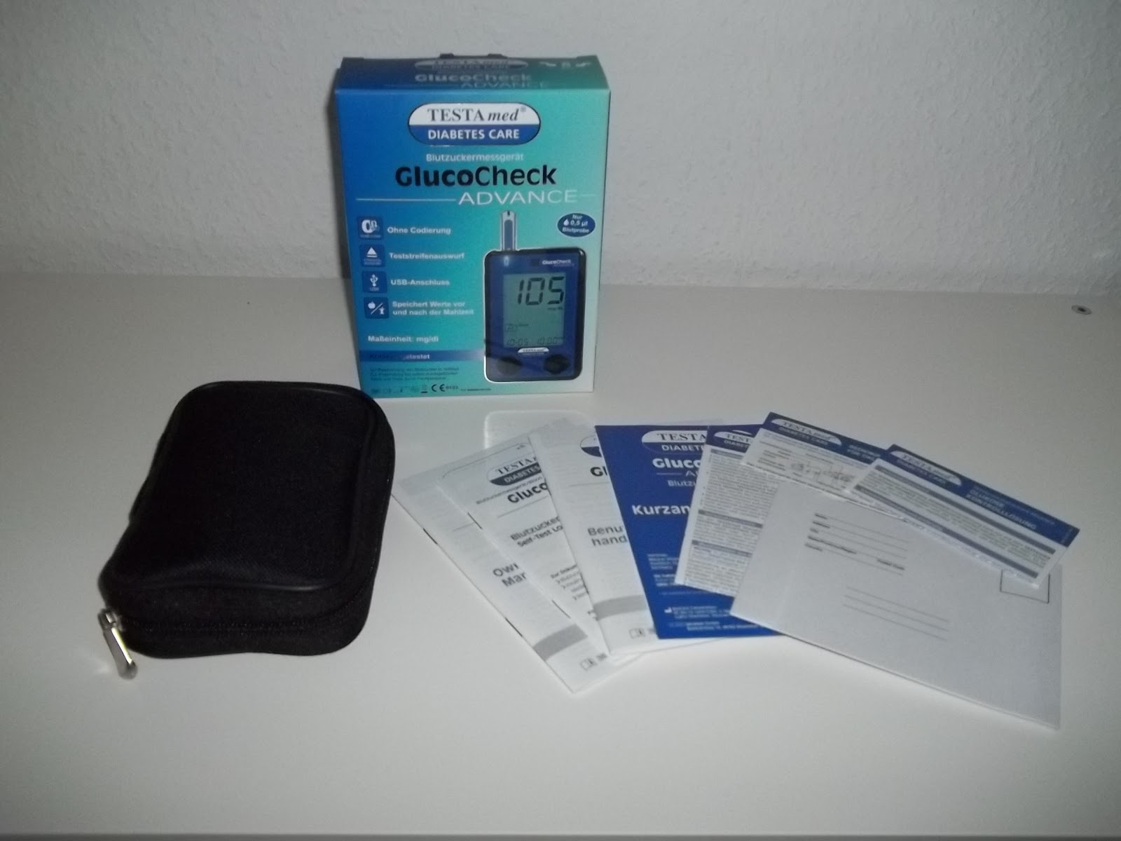 [Testbericht] TESTAmed GlucoCheck ADVANCE