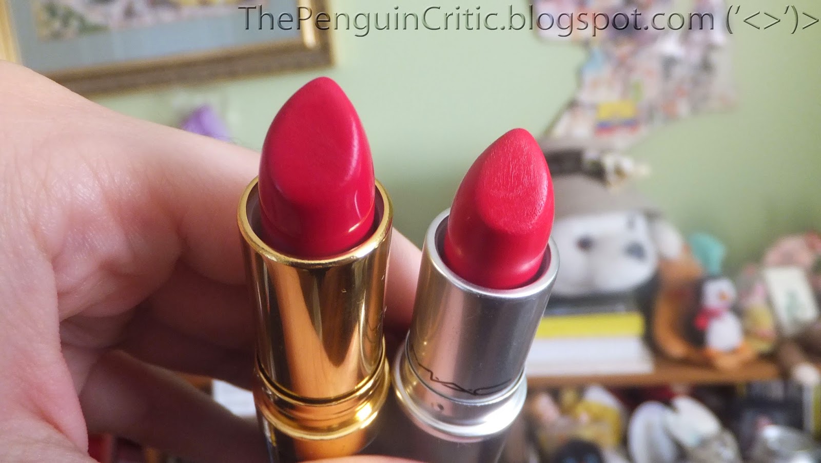 The Penguin Critic: Lips: MAC's Lipstick in "Damn Glamorous" (LE) [The ...