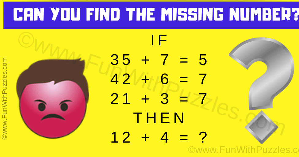 Easy Logic Math Challenge: Find the Missing Number