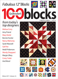 Sew in Love {with Fabric}: Quiltmaker's 100 Blocks Blog Tour
