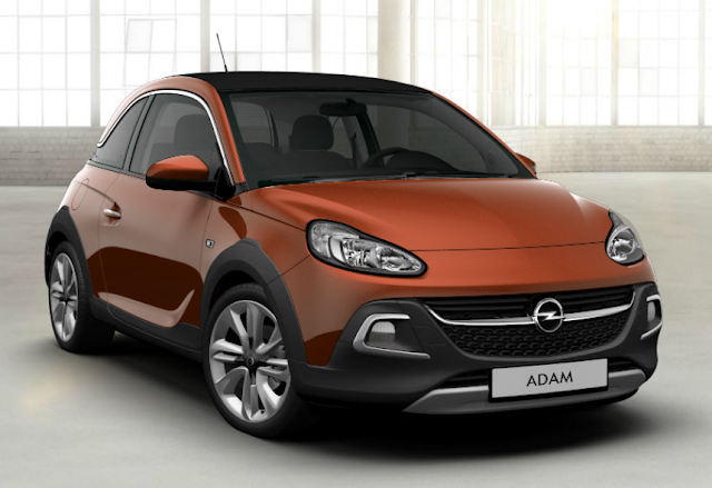 Opel Adam Rocks (2014 à 2019) - Couleurs, code peinture