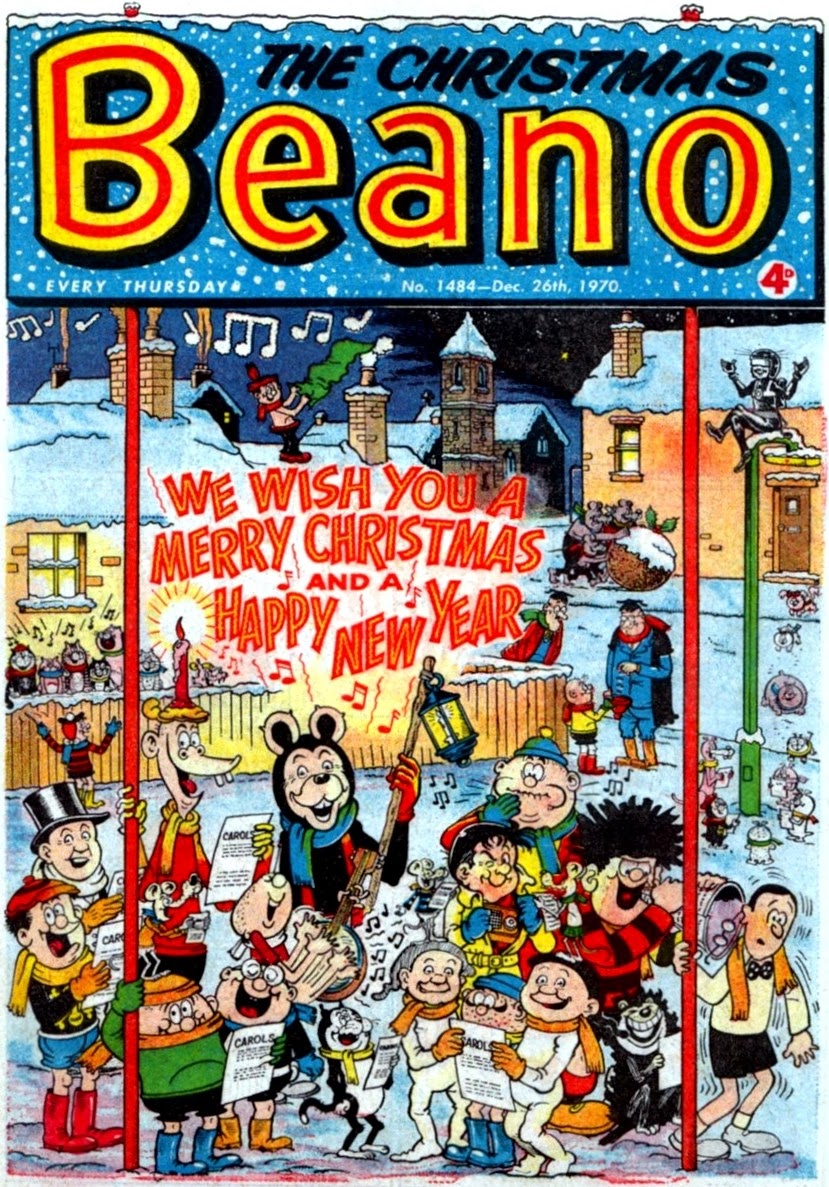 CRIVENS! COMICS & STUFF!: THE 1970 CHRISTMAS BEANO COVER...