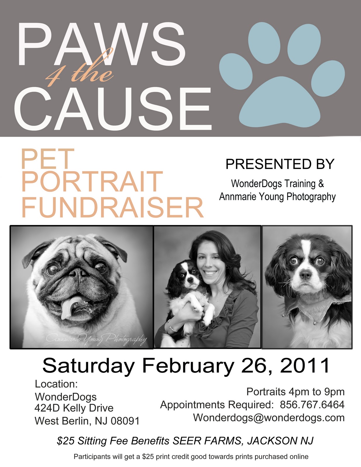 Annmarie Young Photography: "PAWS for the CAUSE" Pet Portrait ...