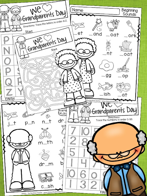 Grandparents Day Activities | The Barefoot Teacher