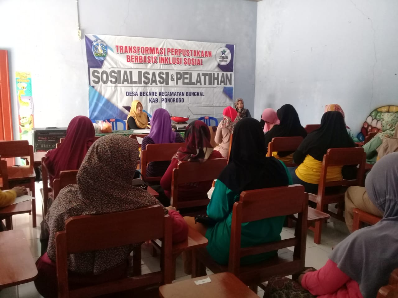 BEKARE DALAM PROGRAM “TRANSFORMASI PERPUSTAKAAN BERBASIS INKLUSI SOSIAL” - Informasi Desa Bekare