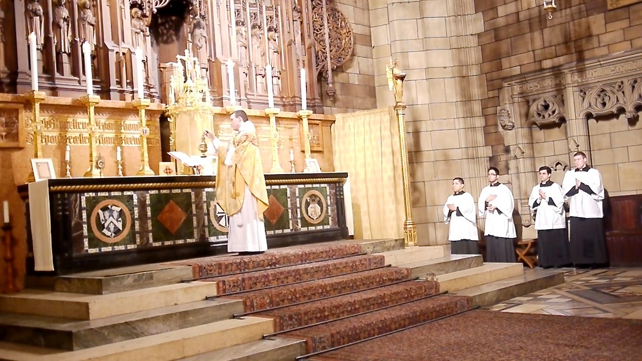 New Liturgical Movement: Dominican Rite at St. Vincent Ferrer, New York ...