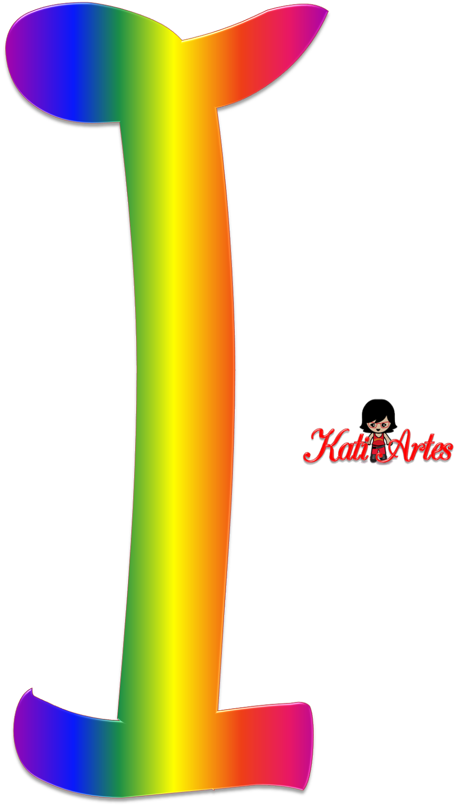 Alfabeto tipo Disney de colores. - Oh my Alfabetos!