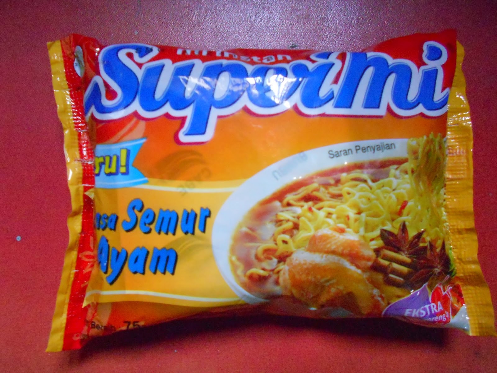 Mie Instant Supermi dan Jenis-jenisnya - Komposisi Produk