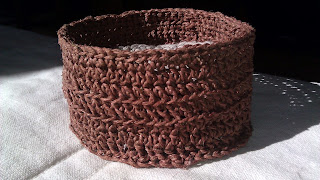 Créations Chaann: Hemp basket