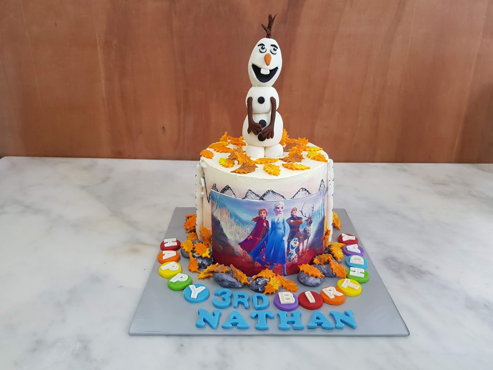 Yochana's Cake Delight! : Happy 3rd Birthday Nathan