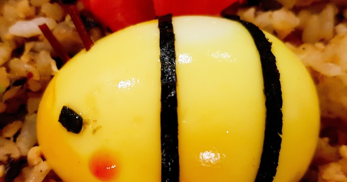 Bento #180 - Fried rice with bumblebee | Bento for Love