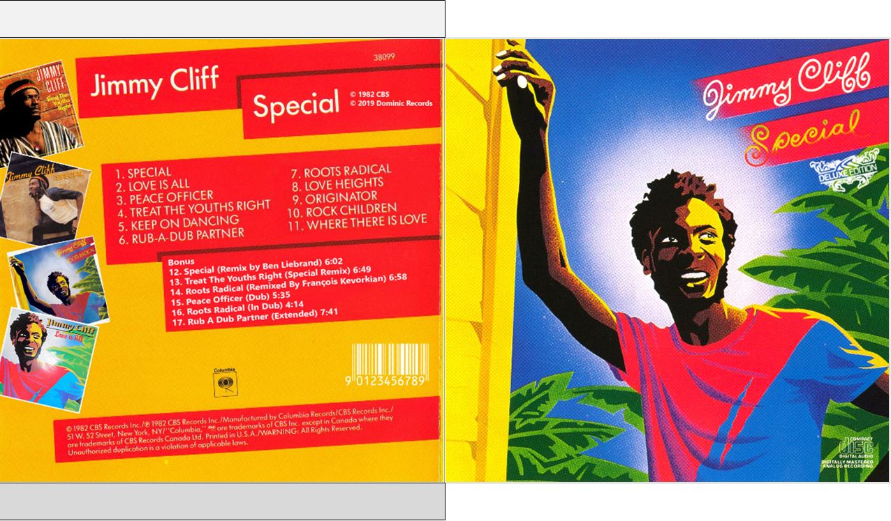 MUSICOLLECTION: JIMMY CLIFF - Special (Expanded Version) - 1982 - 2019