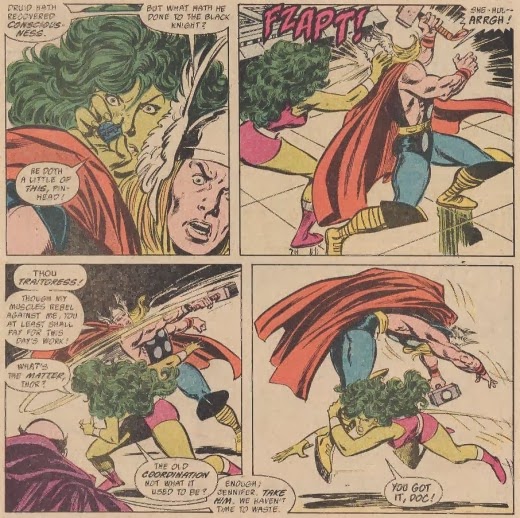 Smash Them All ! ! !: GWWF #40: She-Hulk vs. Thor