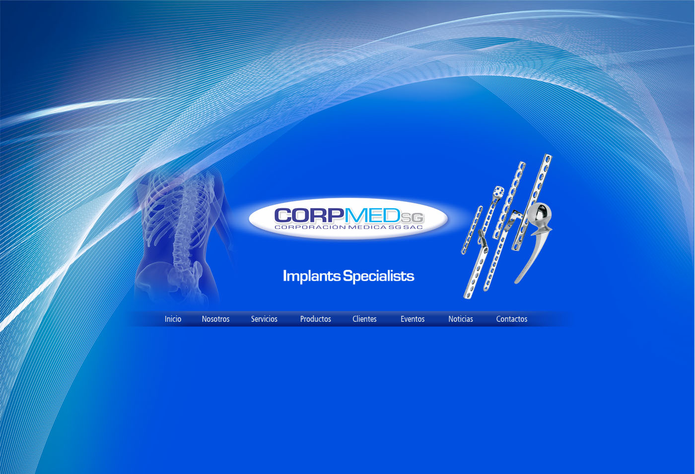 Publiart A1: Web Corporación Médica