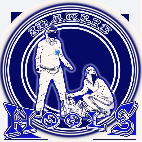 Iraklis Ultras logos: Iraklis Hools symbol