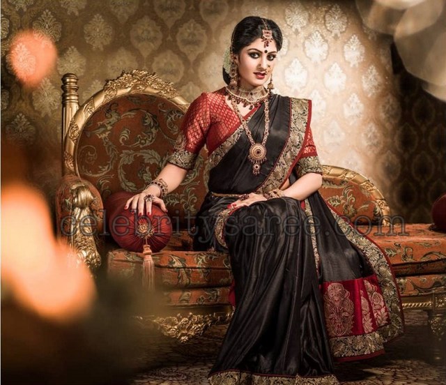Radhika Kumaraswamy in Saree - Saree Blouse Patterns