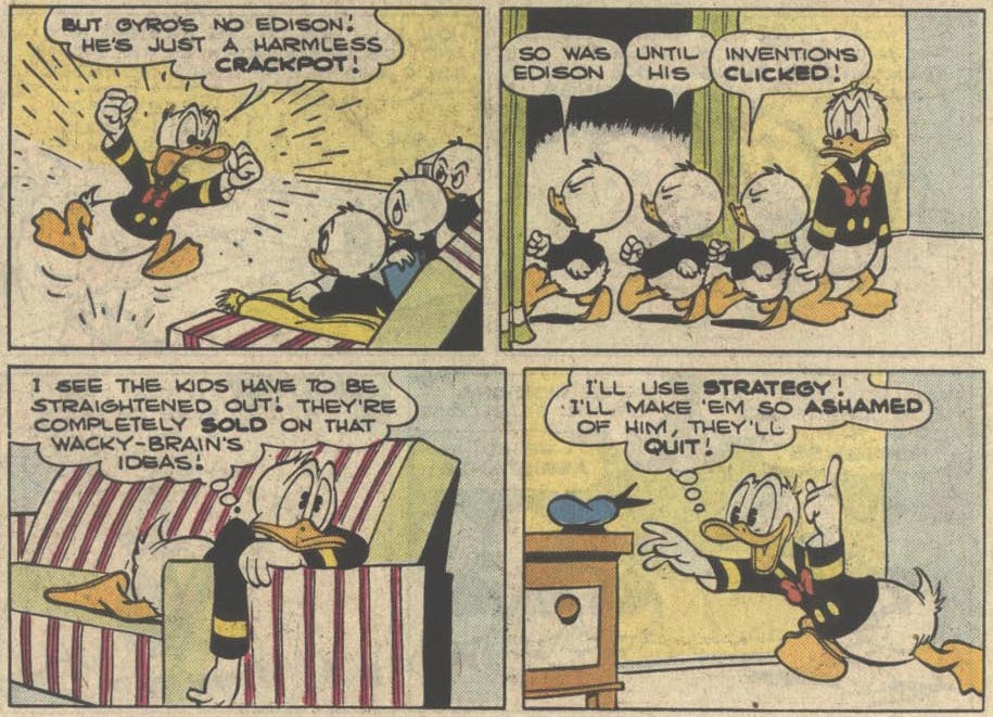 Duck Comics Revue: "The Think Box Bollix"