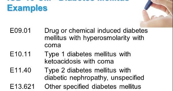 Type 1 Diabetes ICD 10 Diabetes Suport