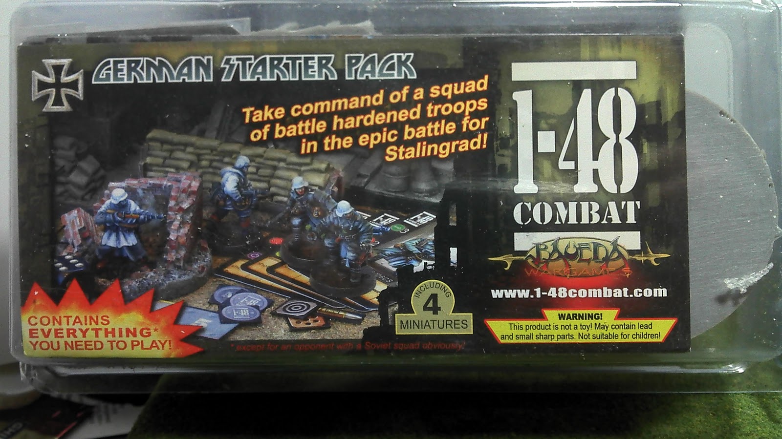 Wargames and Railroads: New Stuff - 1-48 Combat - Baueda Wargames