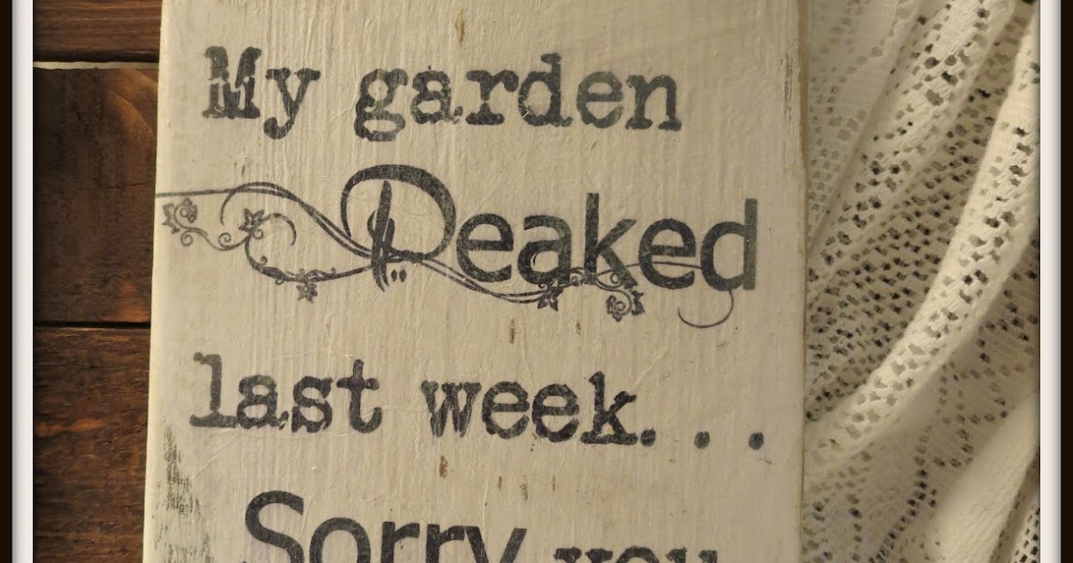 "Wonderfully Made": Weathered Wood Garden Signs