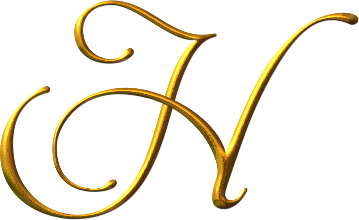 Letras en Dorado. Golden Letters. - Oh my Alfabetos!