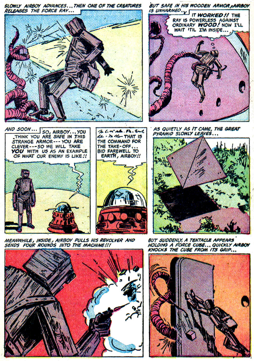 Pappy's Golden Age Comics Blogzine: Number 1302: Airboy and the ancient ...