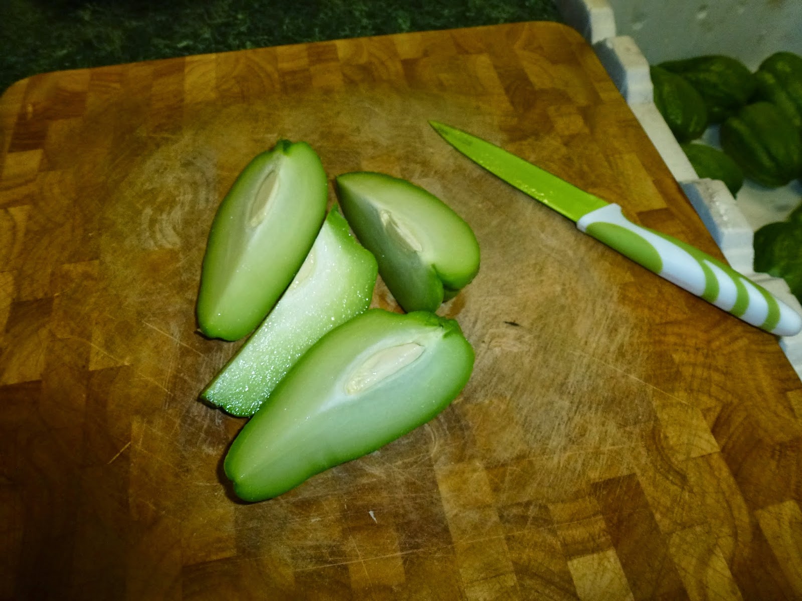 Our Aussie off grid heaven: Mrs Morris's Mustard Choko Pickles.