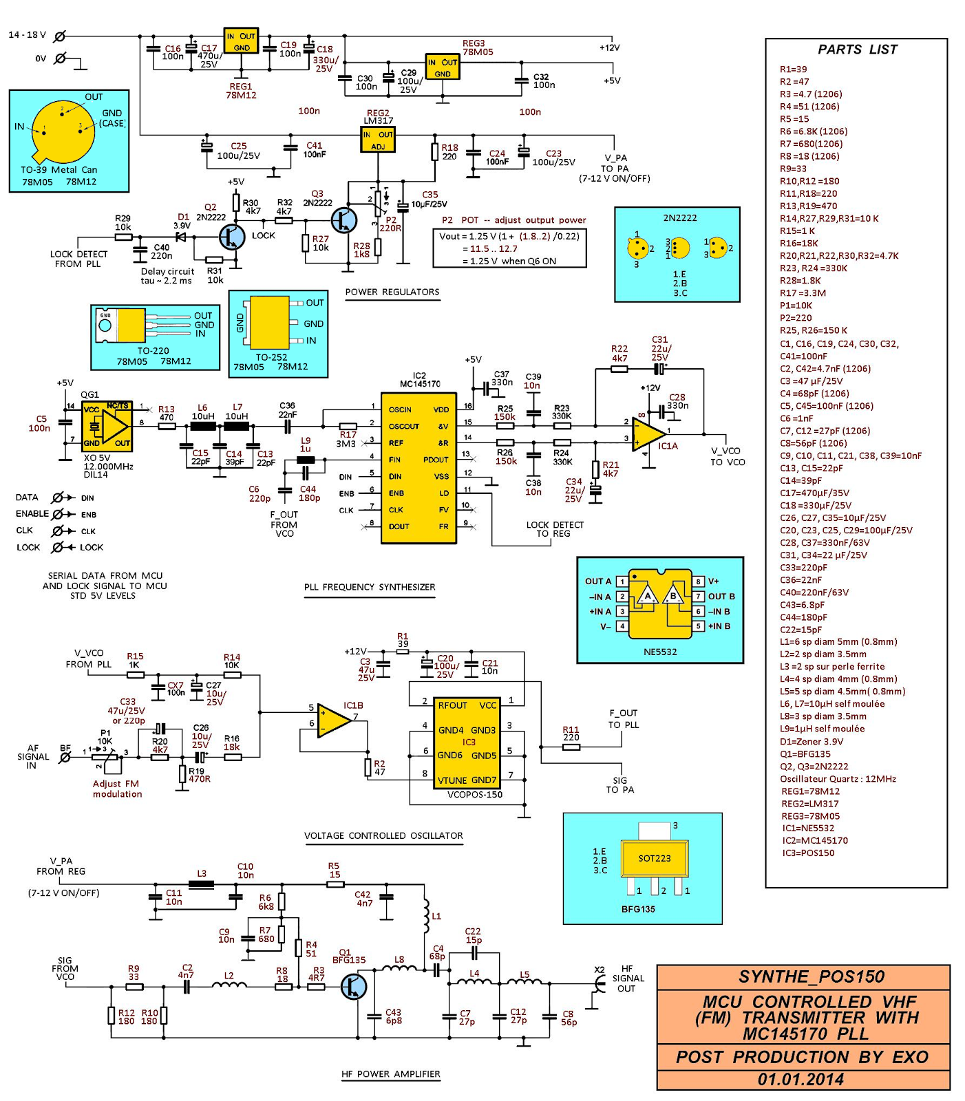 Exo Cruiser: RF Turner Electronic Circuits