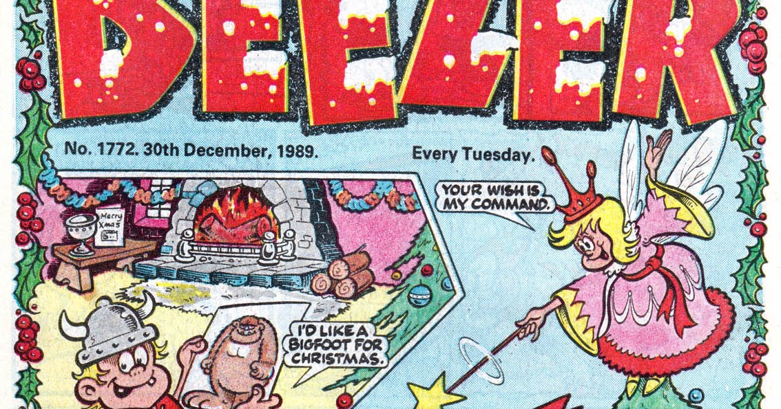 BLIMEY! The Blog of British Comics: The Christmas BEEZER (1989)