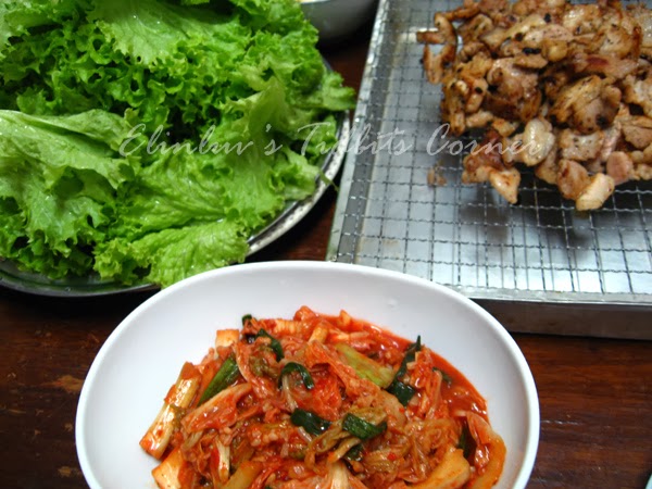 Elinluv's Tidbits Corner: Ssambap - Korean Rice Wrap With Lettuce