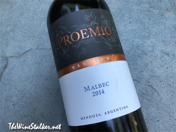 Wine Review: Proemio Reserve Malbec 2014 ~ The Wine Stalker