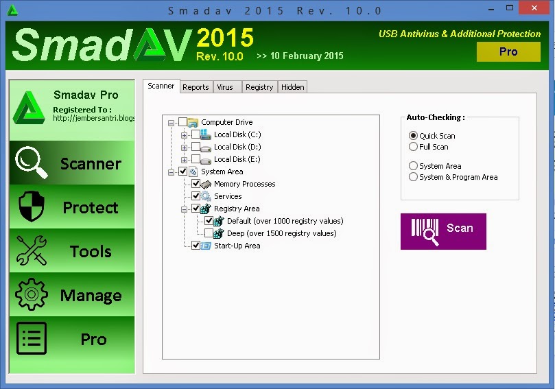 Smadav 2015 Serial Key Free Download - newbad