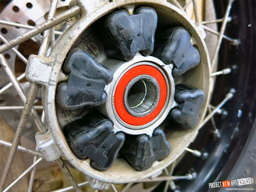 project KTM 690 Enduro R: KTM 690 Enduro cush drive